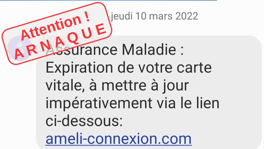 Attention à l'arnaque au SMS